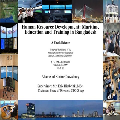 Thesis defense | PPT