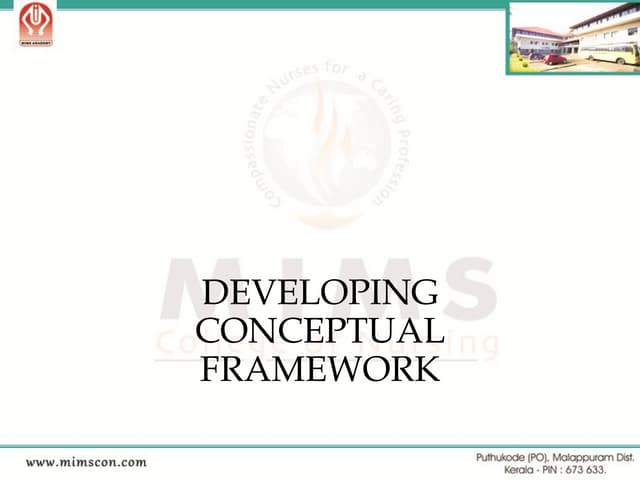 Conceptual Framework in Qualitative Research | PPTX