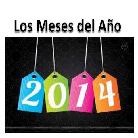 Los meses del año | PPTX
