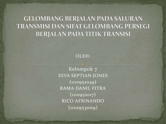 Kjjj intensitas gelombang | PDF