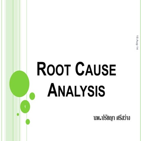 Ppt. root cause analysis (1) | PPTX