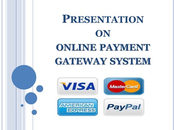 Global Payment System- Reference Architecture | PPT