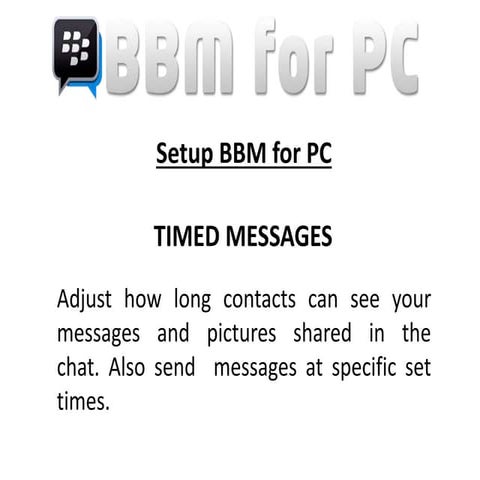 Easily Setup BBM PC | PPT