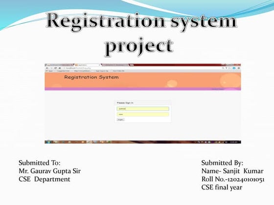 GATE PASS MANAGEMENT SYSTEM.pptx | Educational Assessment | Education