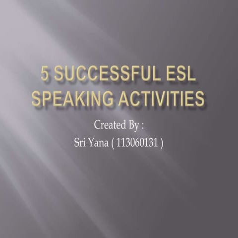 Bilingual Ed and ESL Discussion Guide in English-Spanish | PPTX