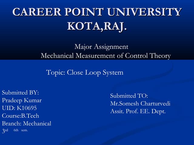 Open Loop & Closed Loop System.pdf