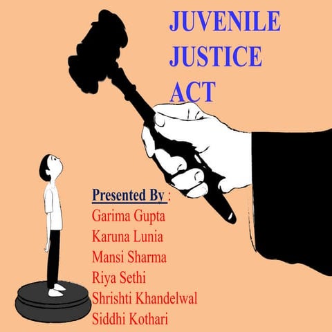 Youth Criminal Justice Act Overview, Canada | PPTX