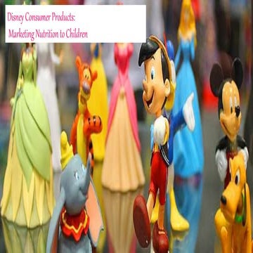 Disney consumer products | PPTX