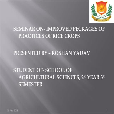Rice crop | PPT