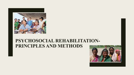Rehabilitation ppt final | PPT