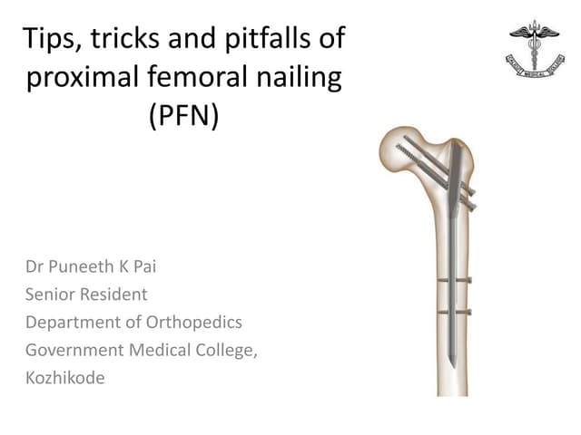 Steps to perform dynamic hip screw ( dhs) | PPTX