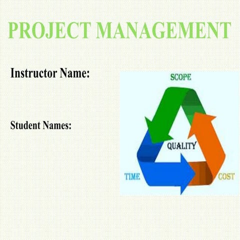 Global project management | PPTX