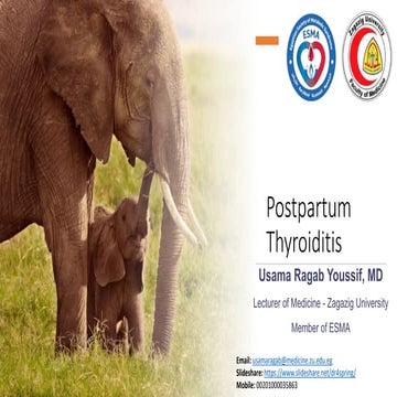 Post-partum thyroiditis (PPT) | PPTX