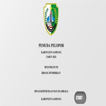 CONTOH PPT PEMUDA PELOPOR | PPTX