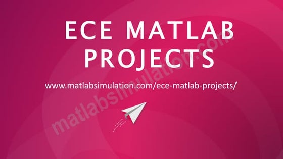 DSP MATLAB Projects Research Ideas | PPT