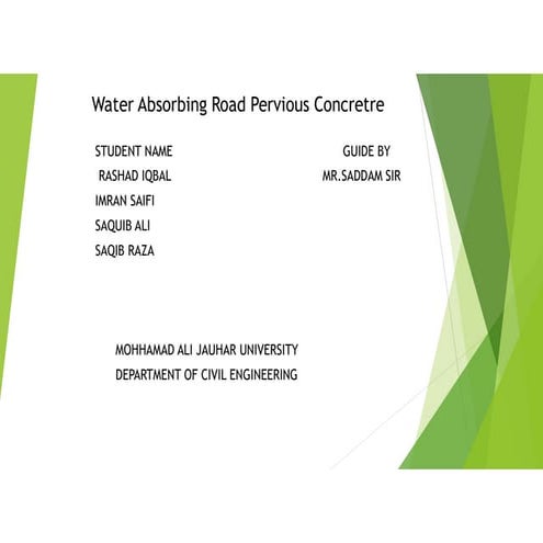 W.A.R.(waterabsorbingroad): New technique for road construction using ...