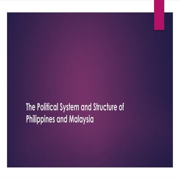 government analysis of two nations Philippines and Malaysia | PPTX