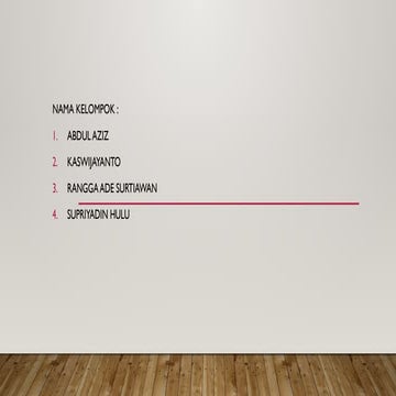 contoh ppt presentasi sederhana untuk tugas kuliah | PPTX