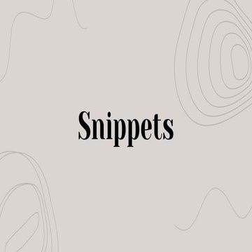 "Why Snippets Matter for Digital Marketing" | PDF