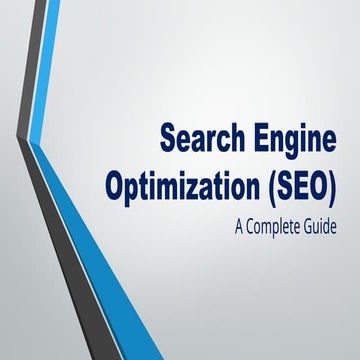 Introduction to SEO: Basic Concepts You Need to Know | PPTX