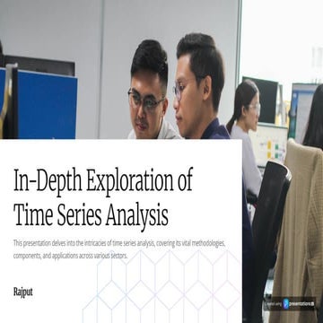 IN DEPTH EXPLORATION OF TIME SERIES ANALYSIS | PDF