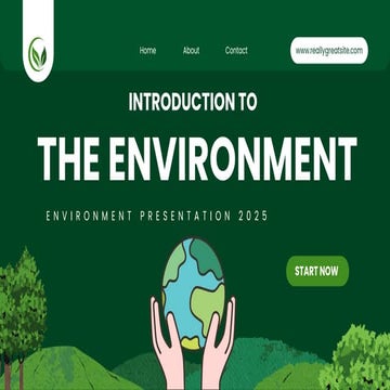Environment : "Guardians of the Earth: Charting a Sustainable Future" | PDF