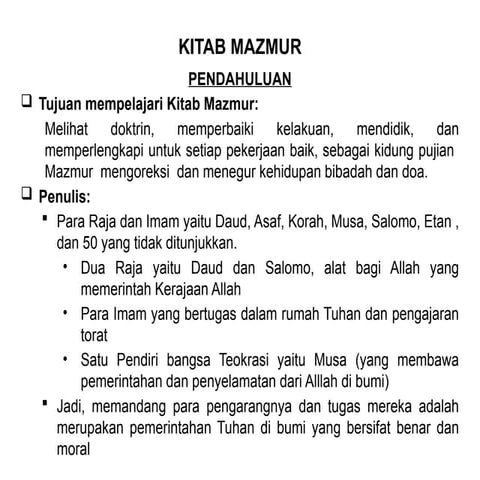 PPT- 3 KITAB MAZMUR Pendidikan Agama Kristen.pptx