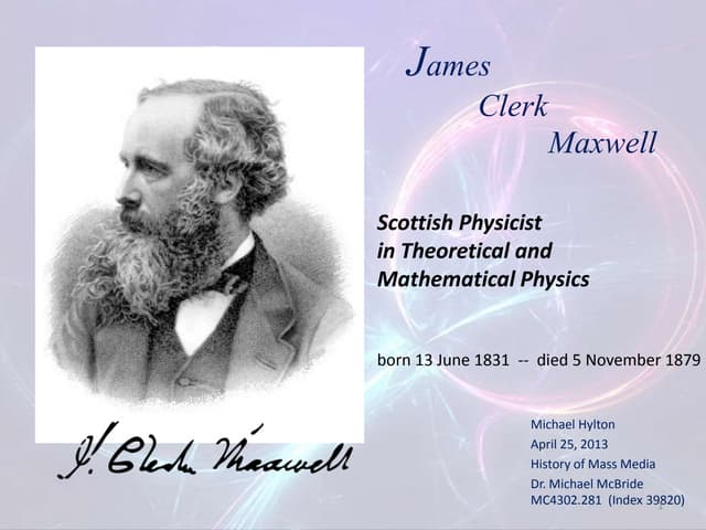 History of electromagnetic wave’s discovery | PPTX