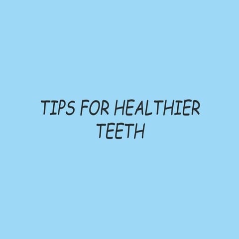 Healthy life and teeth | PPTX