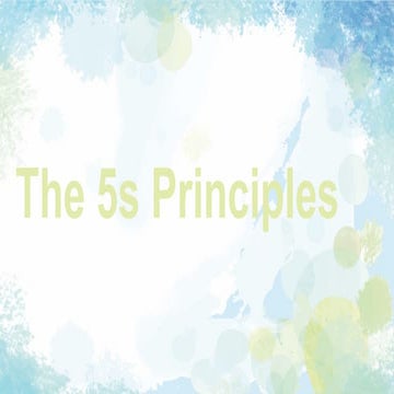PPT-7-Day 9 and 10 the five s principles.pptx