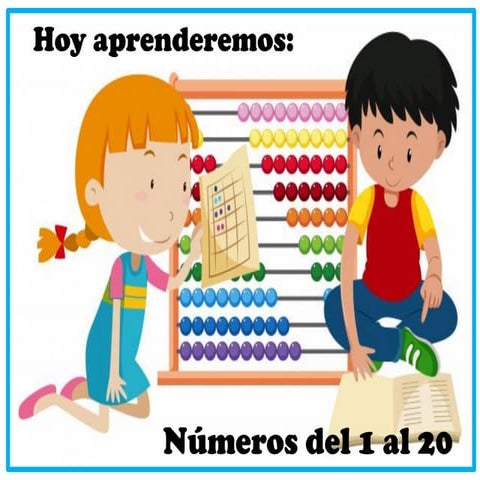 Números del 1 al 20 - PPT interactivo para niños | PPTX