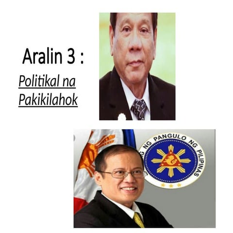 ppt-aralin-3.pptx politikal na pakikipahok | PPT