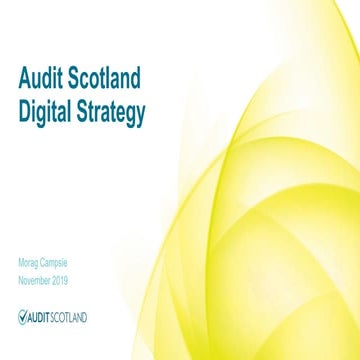PPT Audit Scotland, SIGMA Workshop on Digital Auditing for SAIs, Skopje ...