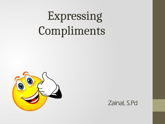 Conversation_8_Give and accept a compliment..ppt