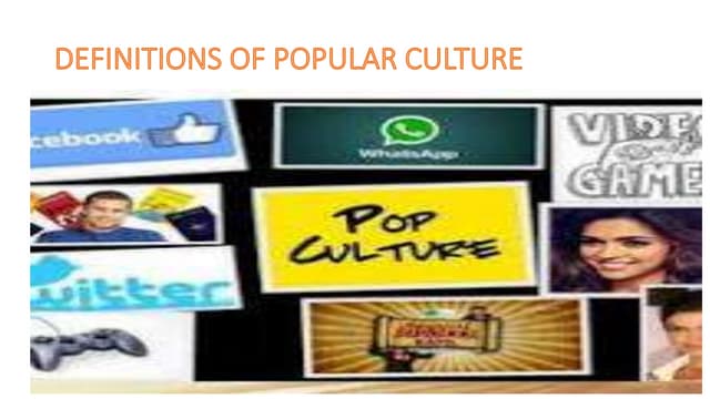 Understanding Culture and Popular Culture in the Philippines | PPTX