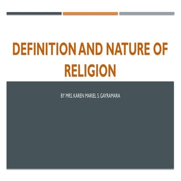 ppt- DEFINITION AND NATURE OF RELIGION to SPIRITUALITY.pptx
