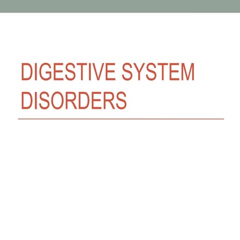 PPT - Digestive_Diseases-8.ppt Disorders | PPT
