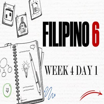PPT-FILIPINO-6-Qurater 1 Week 4 Grade 6- | PPTX
