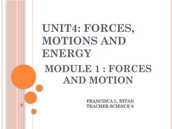 Grade 9 uniformly accelerated motion | PPTX | Physics | Science