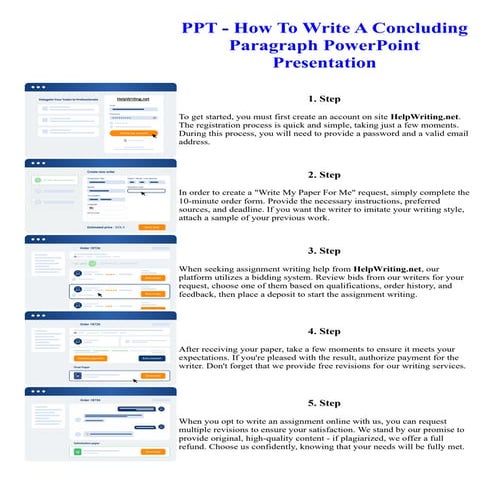 PPT - How To Write A Concluding Paragraph PowerPoint Presentation | PDF ...