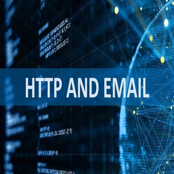 HTTP and Email | PPT