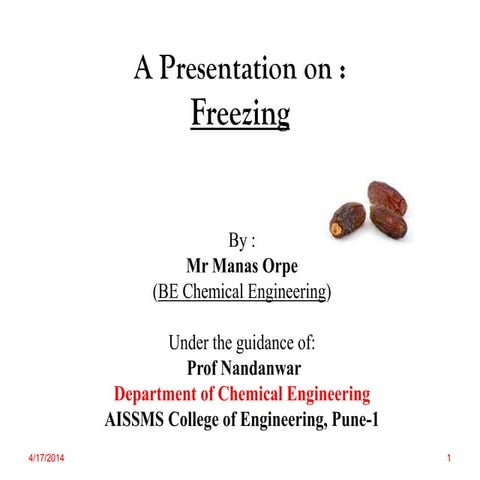 Freezing | PPT | Free Download