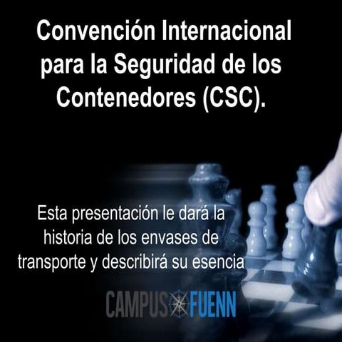 International Convention for Safe Container | PPT
