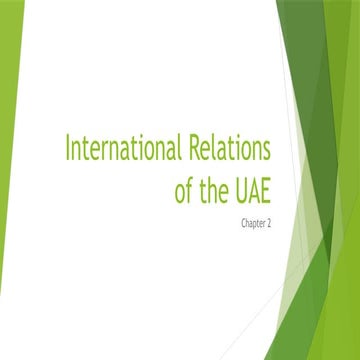PPT - International Relations of te UAE.pptx