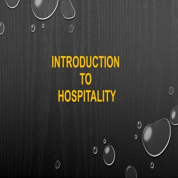 Introduction to hospitality--- History & Development of Hotel Industry ...