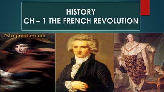 French Revolution class 9th history social science | PPT