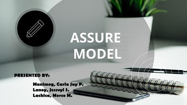 The ASSURE Model | PDF