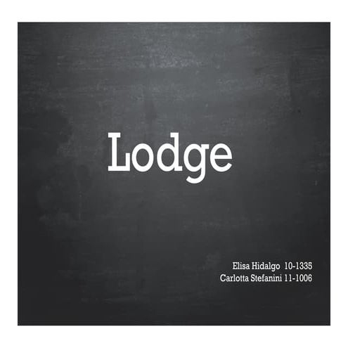 Lodge General - Ejemplos | PDF