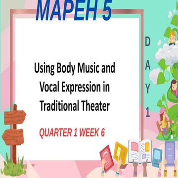 PPT-MAPEH-5-Q1-W6.pptx.pdf MAPEH GRADE 5 | PDF