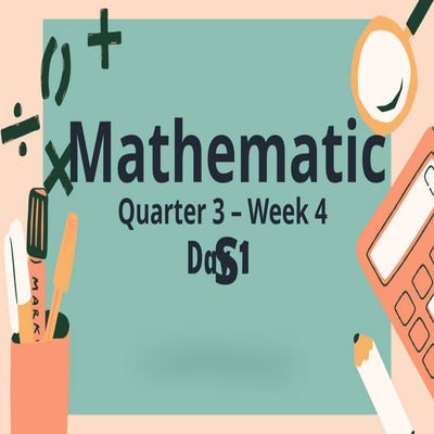 PPT-MATH1-Q3-WEEK4.pptx Quarter 3 math 1 | PPTX